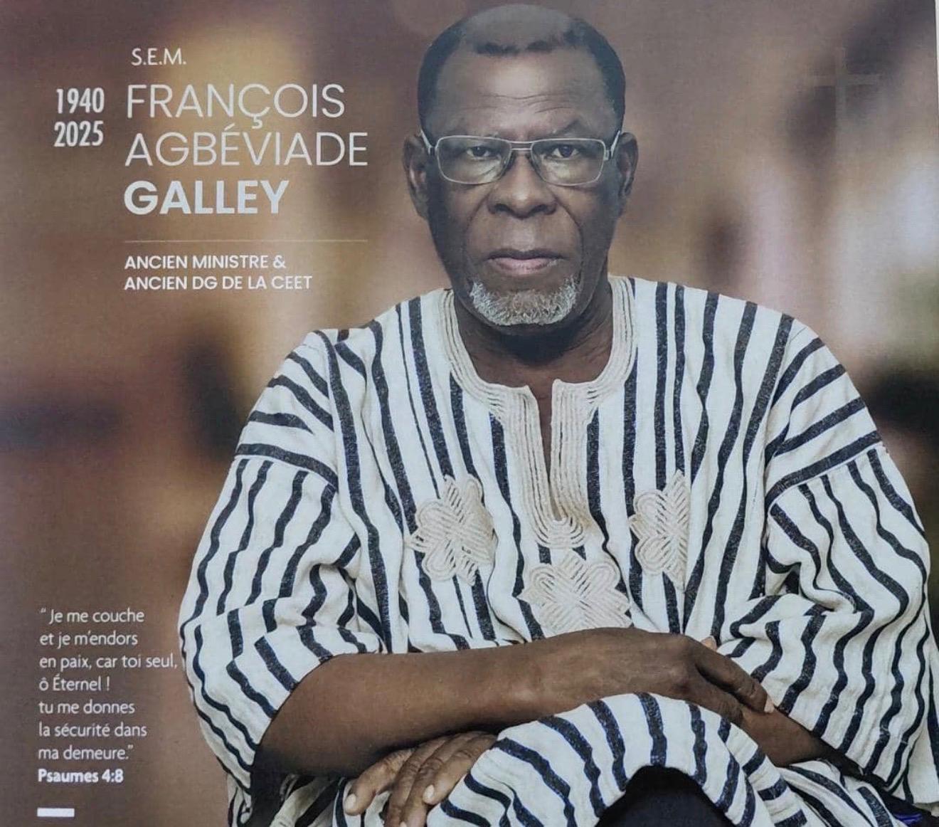 Le ministre Sena Alipui rend hommage à François Agbéviadé Galley ...