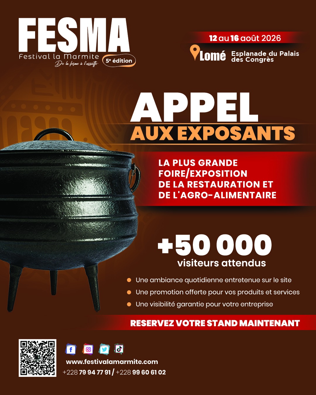 Festival La Marmite 2026 : Lomé aux fourneaux - RENOUVEAU 228